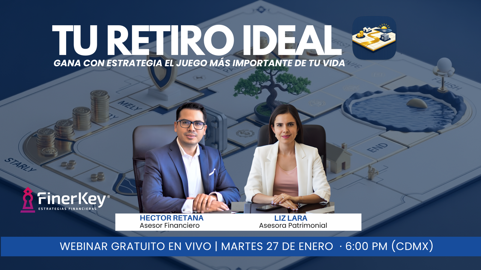Tu Retiro ideal - Finerkey